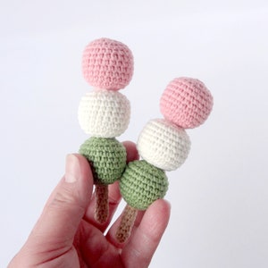 Hanami Dango Crochet Pattern - Etsy