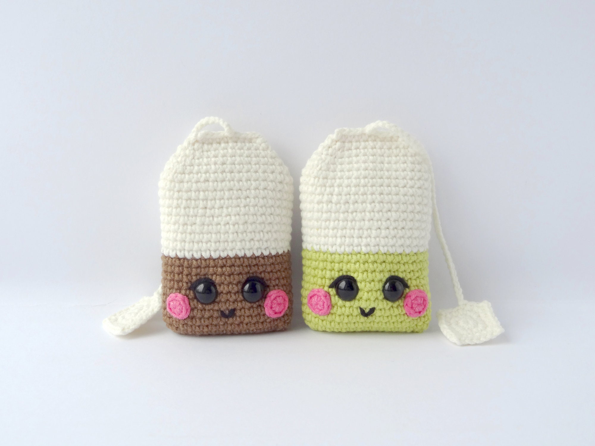Tea Bag Crochet Pattern, Cute Amigurumi Tea Bag Pattern - Etsy