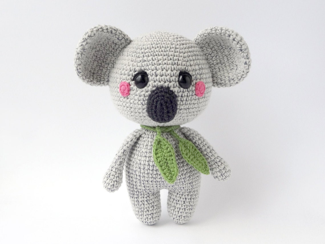 Koko the Koala Crochet Pattern Amigurumi Toy - Etsy