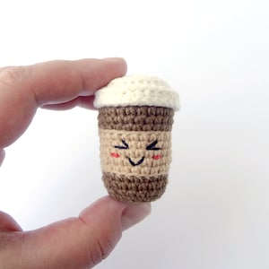 Coffee Cup Keychain Crochet Pattern - Etsy