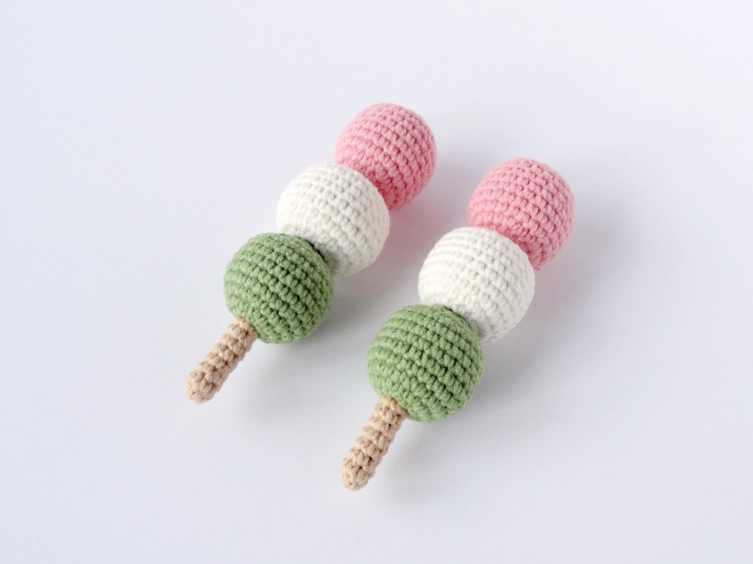Hanami Dango Crochet Pattern - Etsy