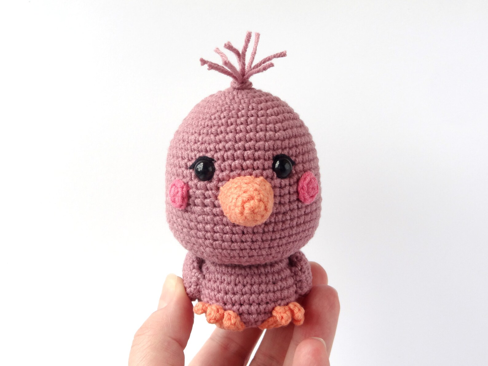 Little Bird Crochet Pattern Amigurumi Toy Crochet Bird - Etsy
