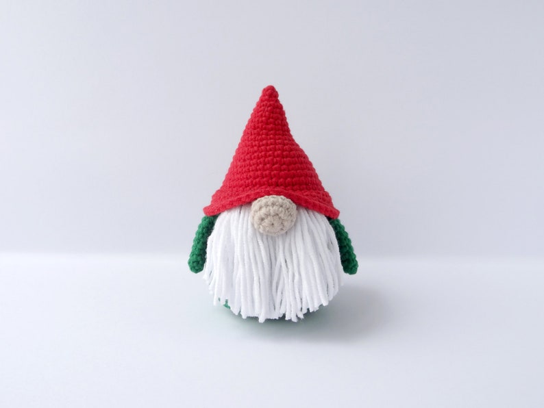 Mini Christmas Gnome Crochet Pattern Christmas Crochet Gnomes - Etsy