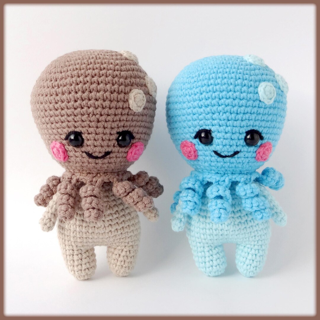Octa the Octopus Doll Crochet Pattern - Etsy