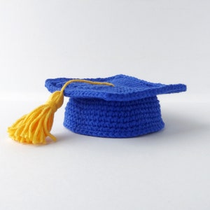 Graduation Cap Crochet Pattern, Crochet Graduation Hat for Amigurumi ...