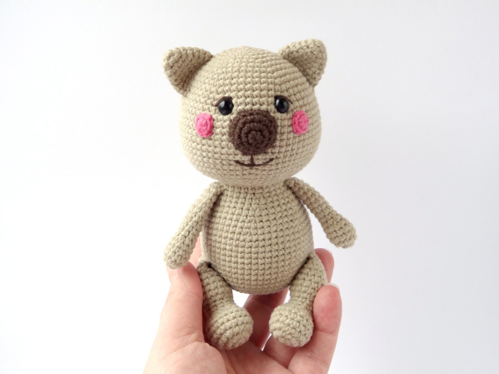 Wombat Crochet Pattern Amigurumi Animal Crochet Pattern - Etsy