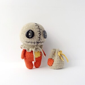 Halloween Sam Crochet Pattern, Crochet Halloween Doll Amigurumi Pattern ...