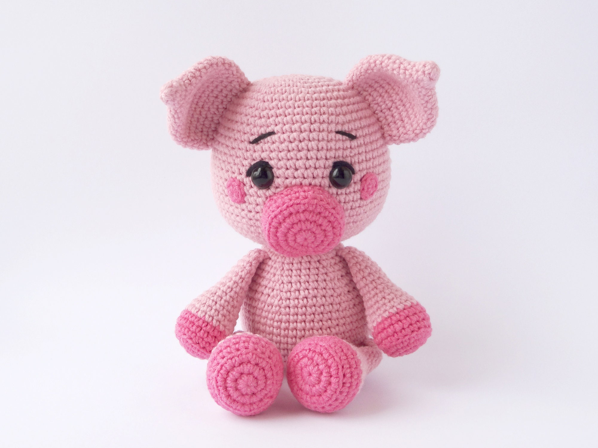 Oinker the Pig Crochet Pattern Amigurumi Toy Crochet Pig | Etsy