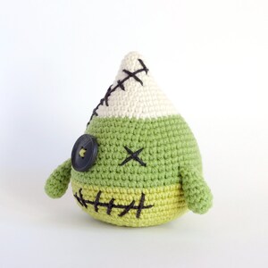 Creepy Zombie Candy Corn Crochet Pattern Halloween Amigurumi Toy - Etsy