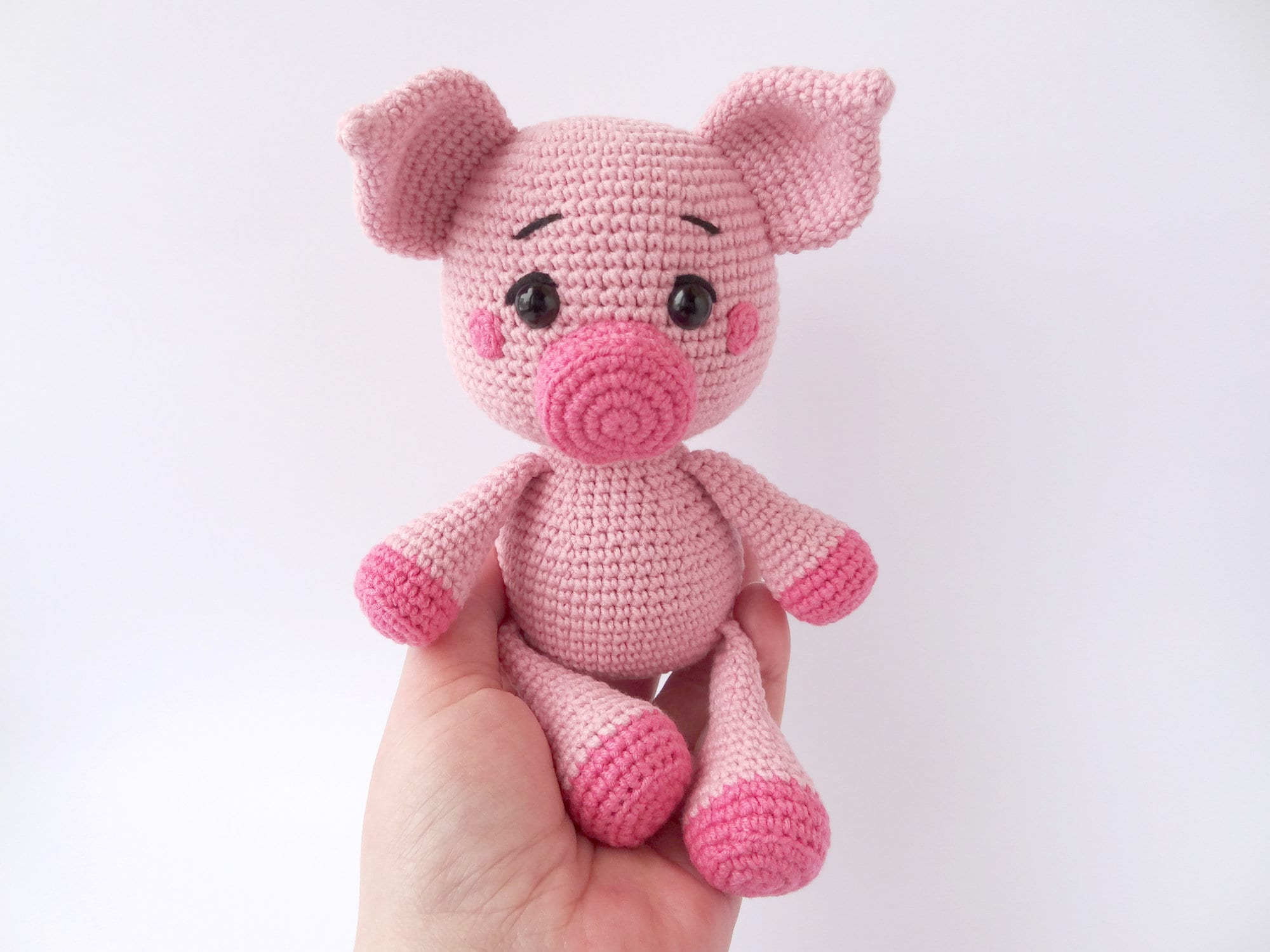 Oinker the Pig Crochet Pattern Amigurumi Toy Crochet Pig | Etsy
