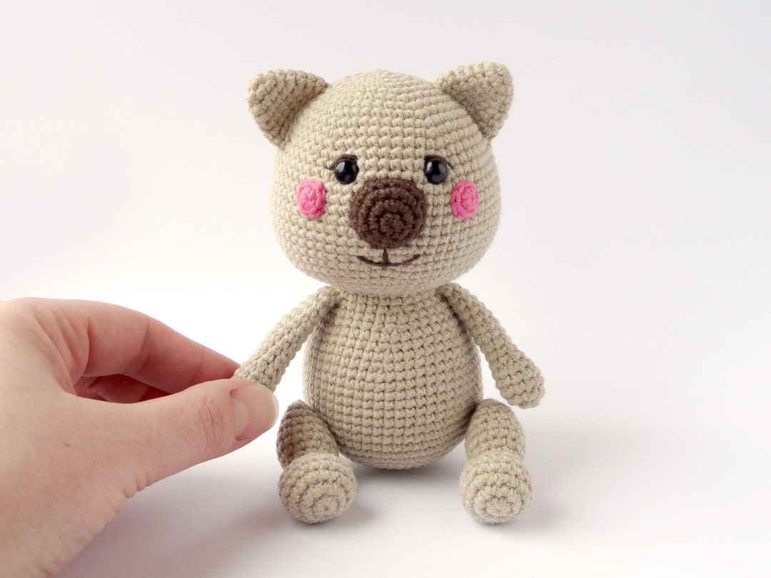 Wombat Crochet Pattern Amigurumi Animal Crochet Pattern - Etsy