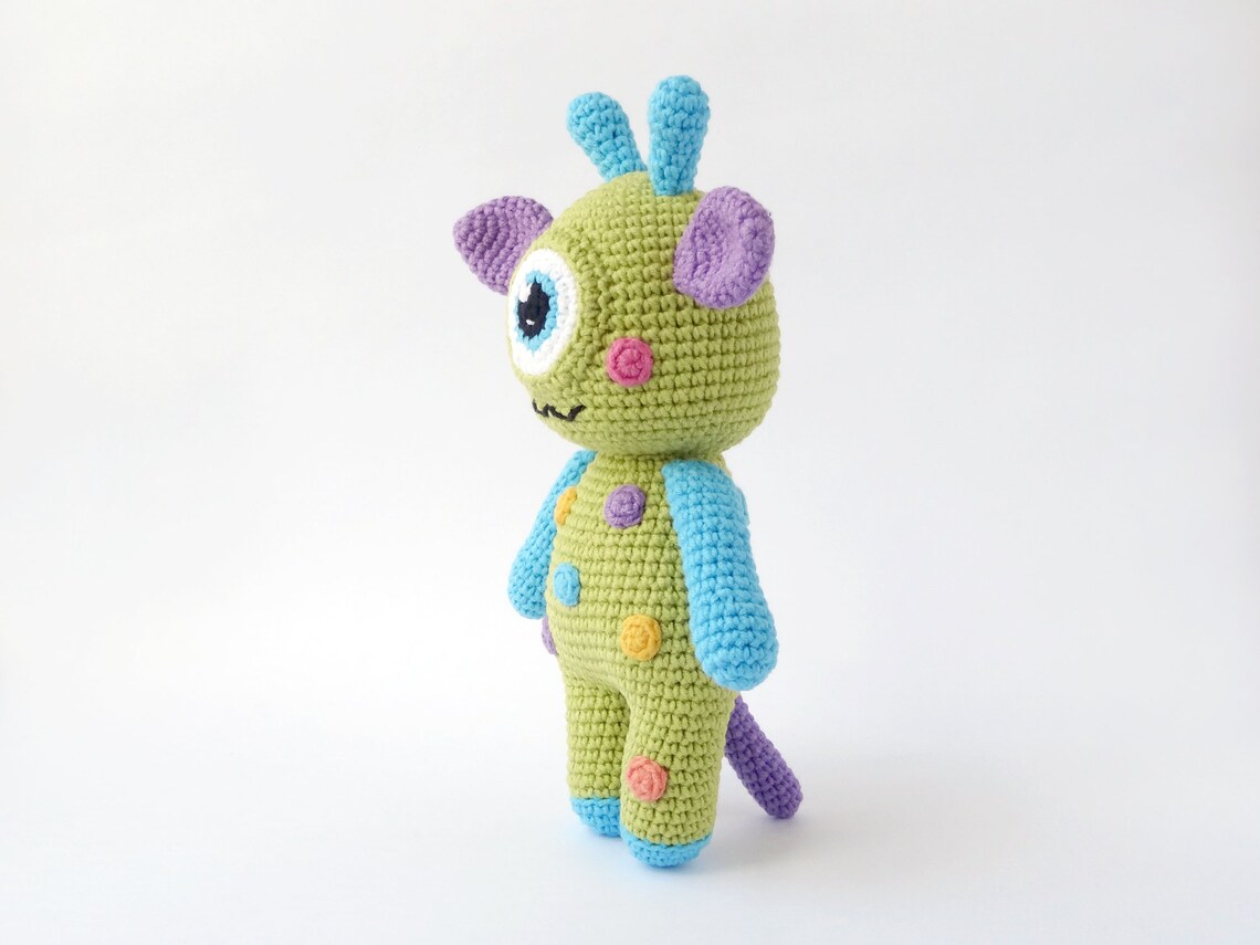 Monster Sam Amigurumi Crochet Pattern Cute Kawaii Amigurumi - Etsy Canada