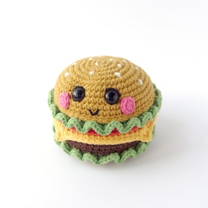 Amigurumi Hamburger Crochet Pattern - Etsy