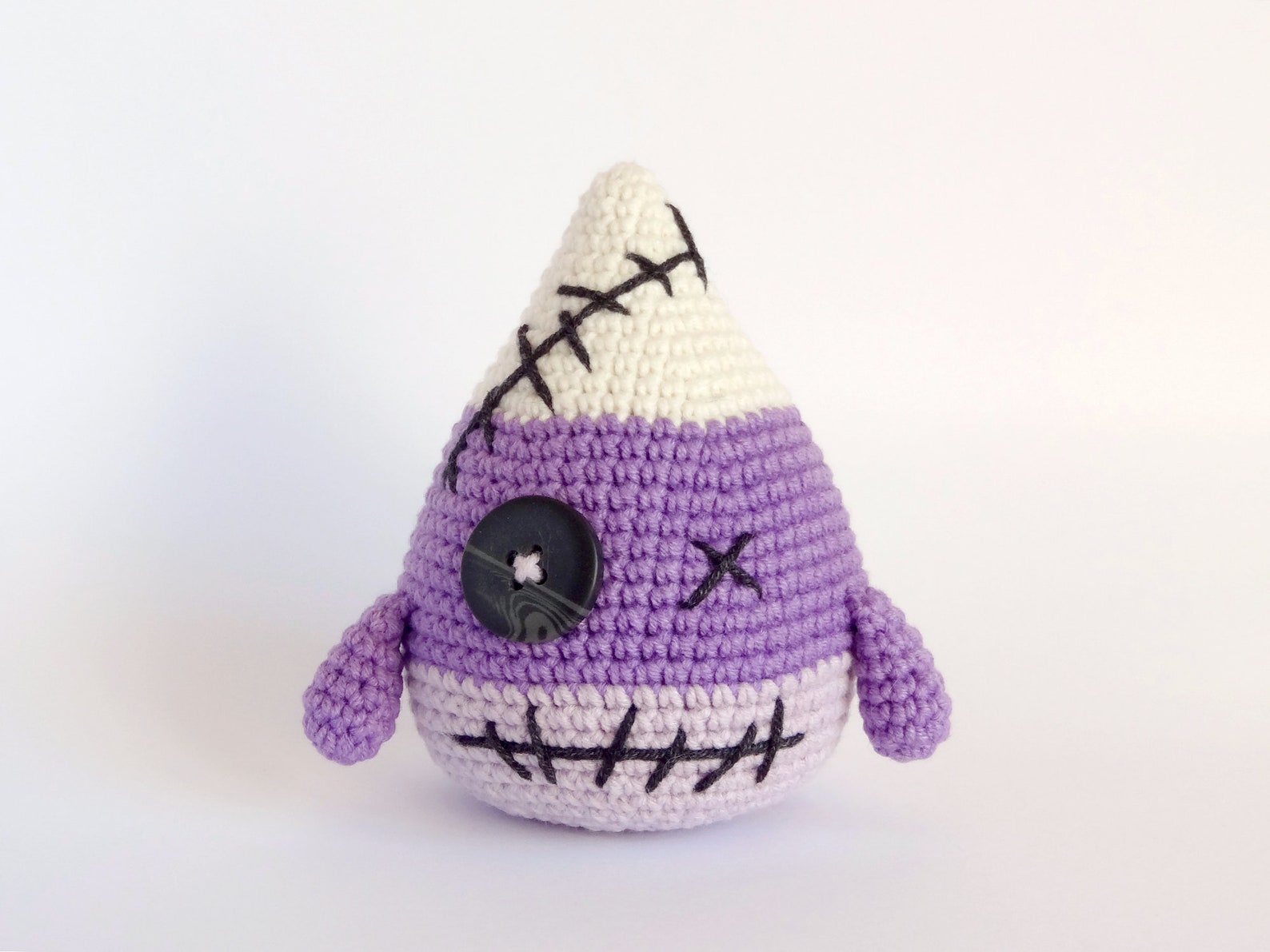 Creepy Zombie Candy Corn Crochet Pattern Halloween Amigurumi - Etsy