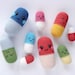 Amigurumi Pills Crochet Pattern, 4 Pill Sizes in 1 Crochet Pattern ...