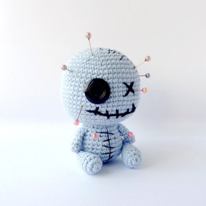 Sitting Voodoo Doll Crochet Pattern Amigurumi Doll - Etsy