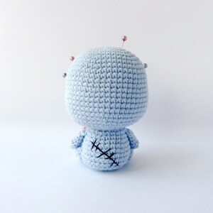 Sitting Voodoo Doll Crochet Pattern Amigurumi Doll - Etsy