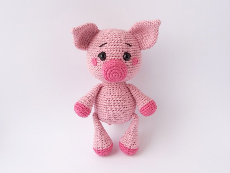 Oinker the Pig Crochet Pattern Amigurumi Toy Crochet Pig | Etsy