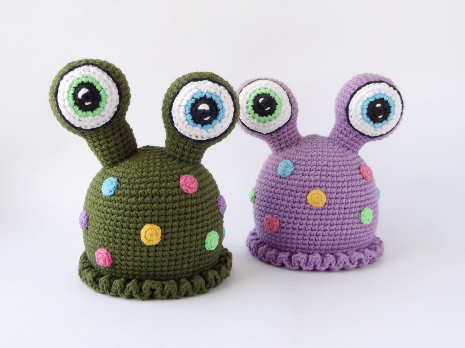 Cute Amigurumi Monster Slug Crochet Pattern Crochet Slug - Etsy