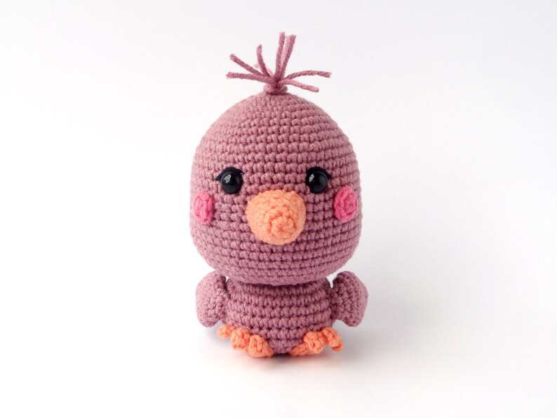Little Bird Crochet Pattern Amigurumi Toy Crochet Bird - Etsy