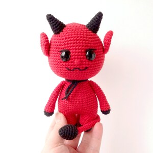 Crochet Pattern Devil Amigurumi Toy - Etsy