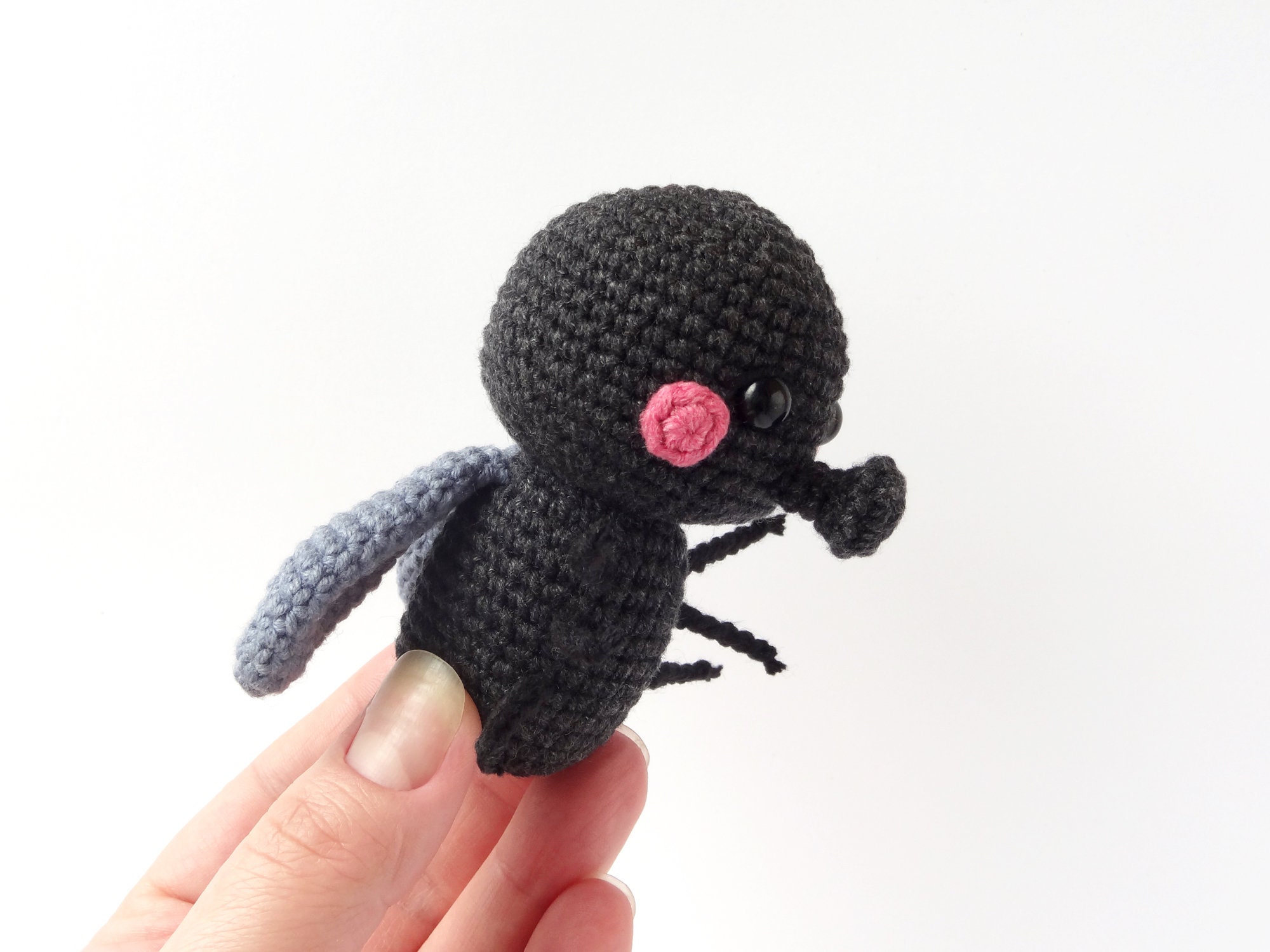 Fly Crochet Pattern Amigurumi Toy Crochet House Fly Pattern - Etsy