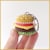 Hamburger Keychain Crochet Pattern - Etsy