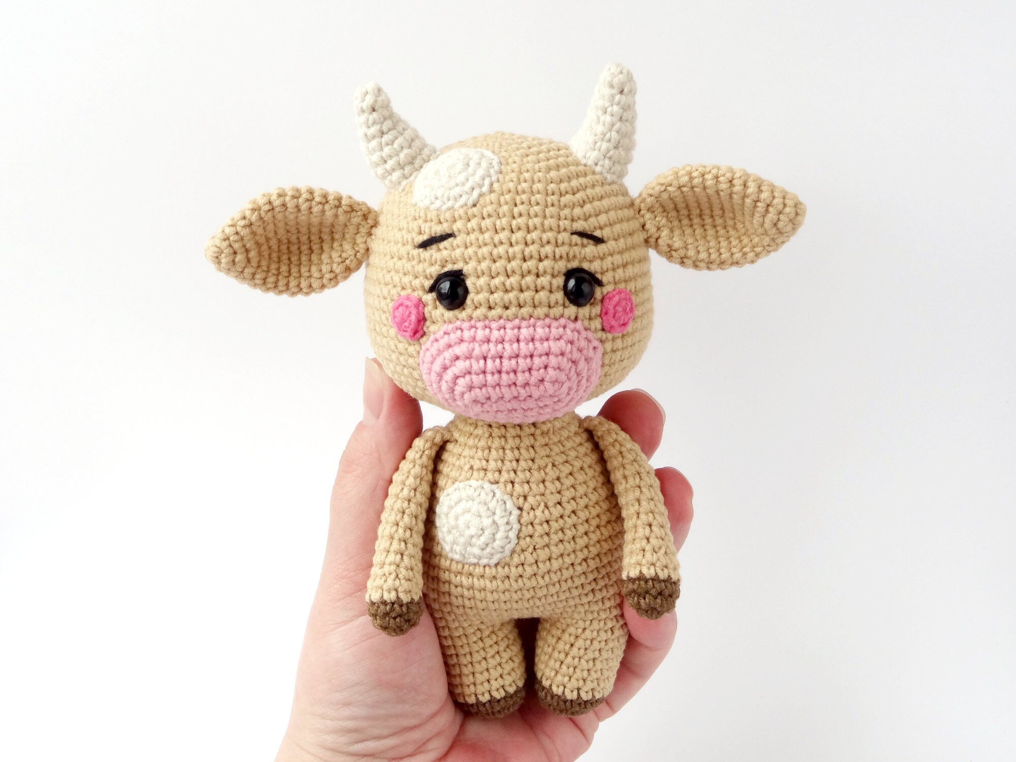 Ox Crochet Pattern Amigurumi Toy Crochet Ox Pattern - Etsy