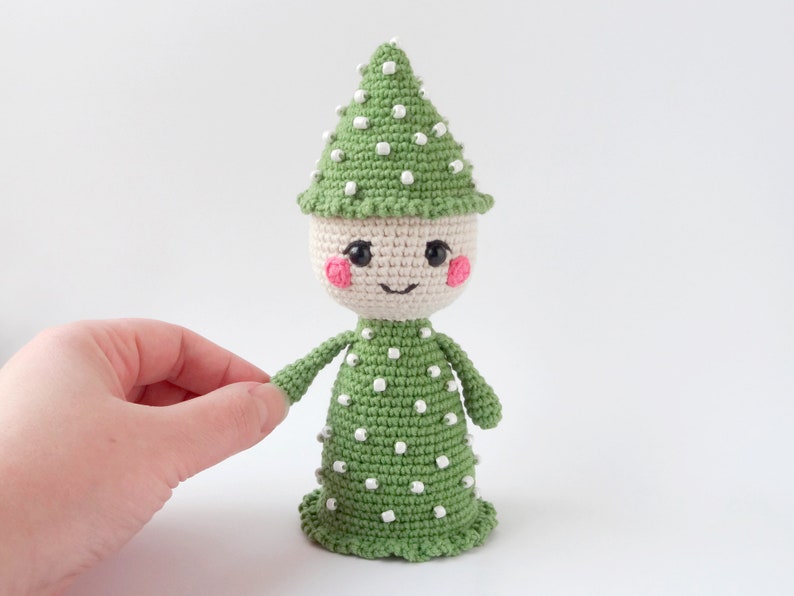 Christmas Tree Doll Crochet Pattern Amigurumi Toy | Etsy