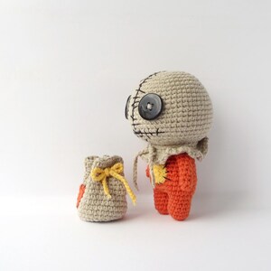 Halloween Sam Crochet Pattern, Crochet Halloween Doll Amigurumi Pattern ...