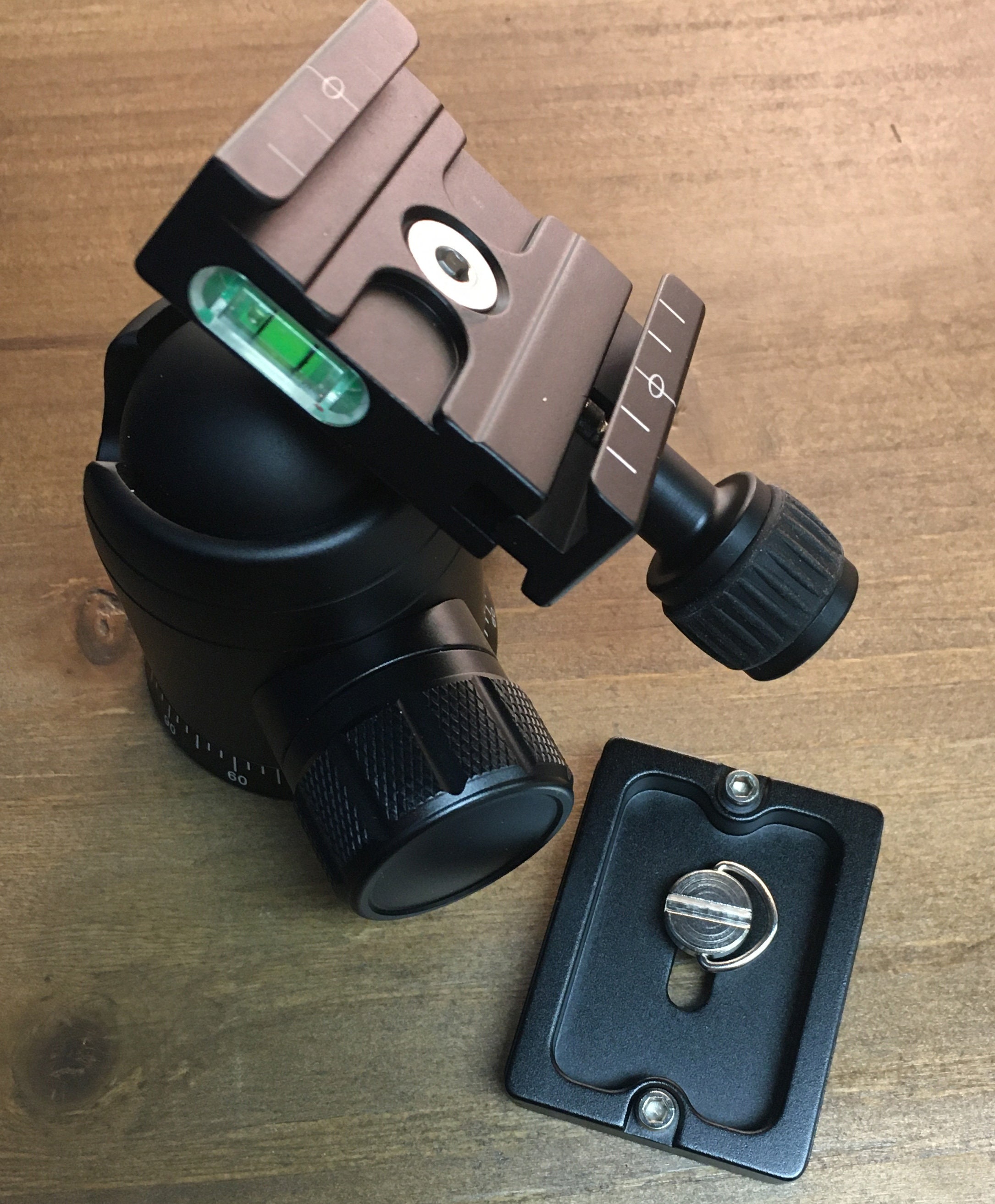 Camera Tripod AOKA KK44 360° Panoramic Ball Head - 66lb Load Capacity ...