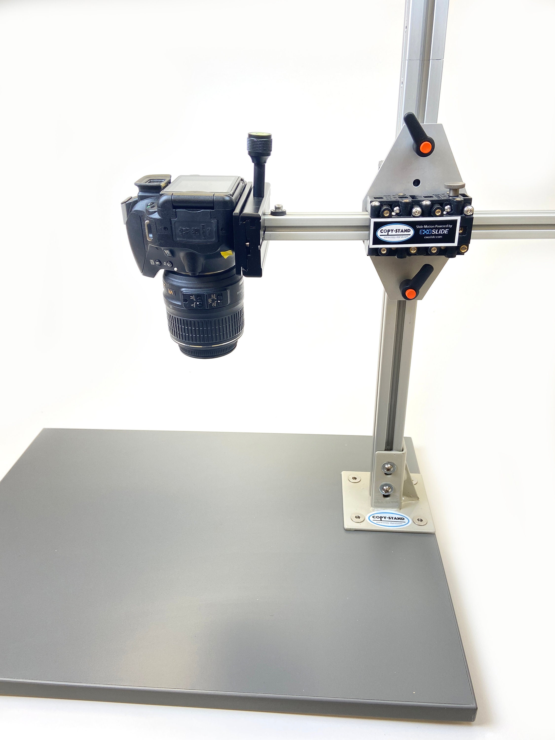 SUPER Heavy Duty 36" Tall Easy Slide Macro Copy Stand ~DSLR Camera ...