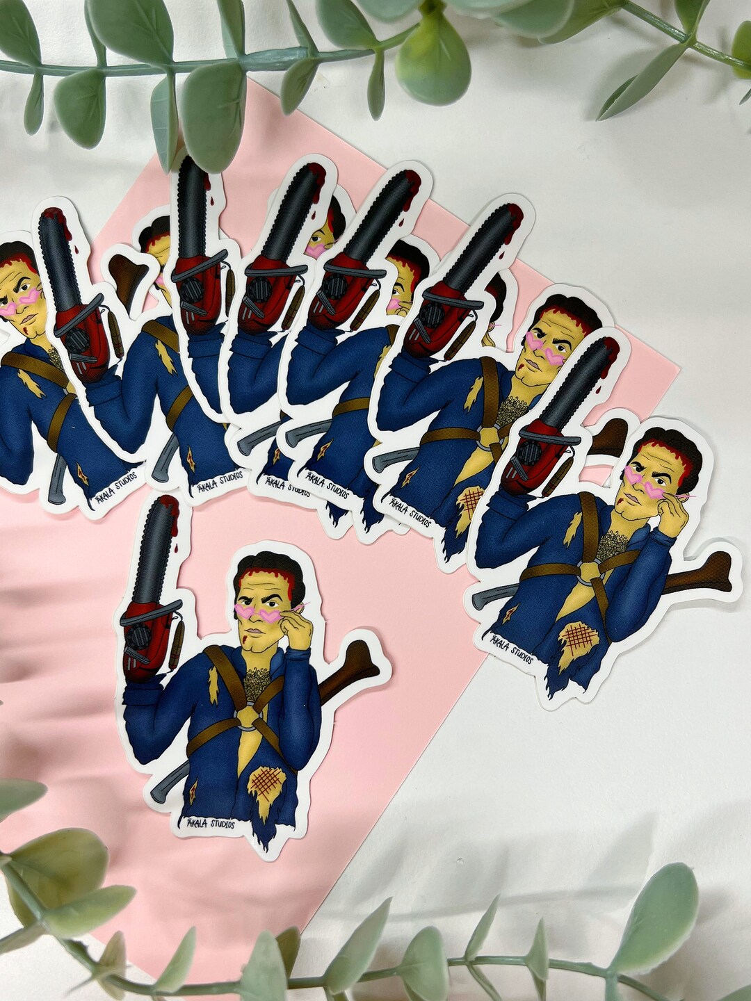 Ash Vs. the Evil Dead Cute Horror Icon Sticker - Etsy