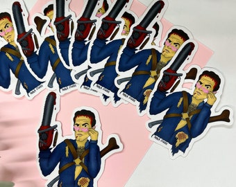 Ash Vs Evil Dead Sticker - Etsy