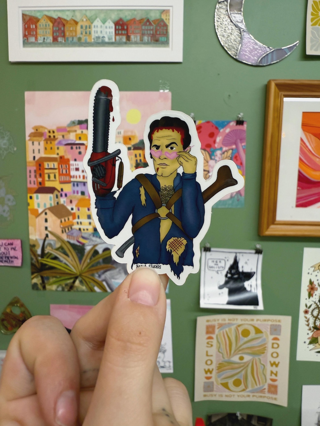 Ash & the Evil Dead Sticker - Etsy