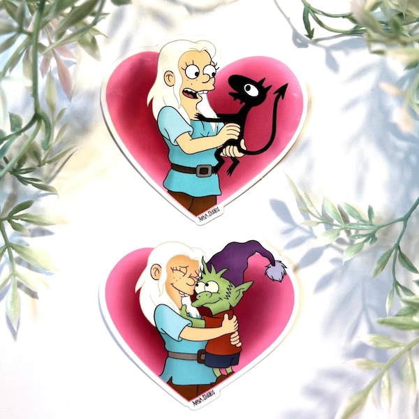 Disenchantment Stickers - Etsy
