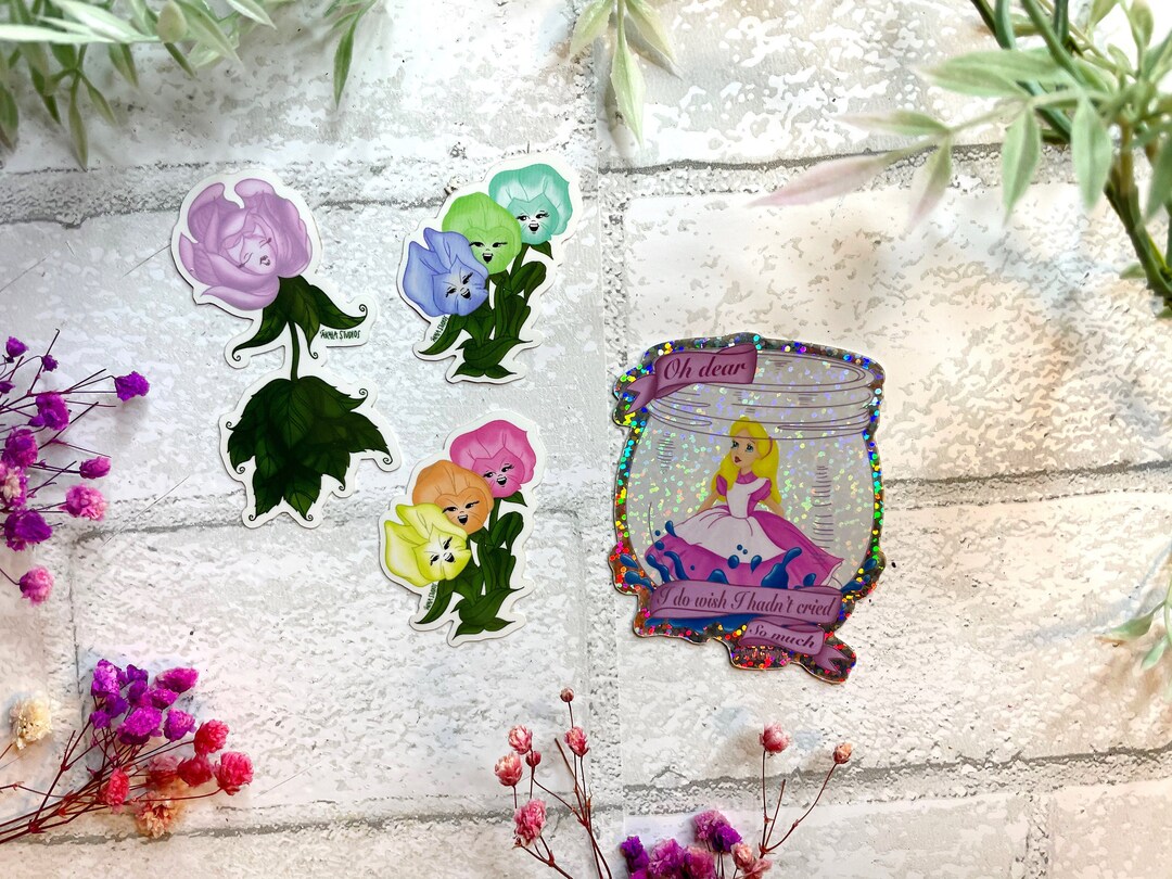 Wonderland Sticker Pack - Etsy