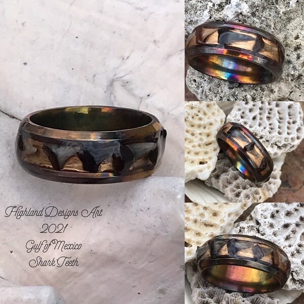 Shark Tooth Ring - Etsy