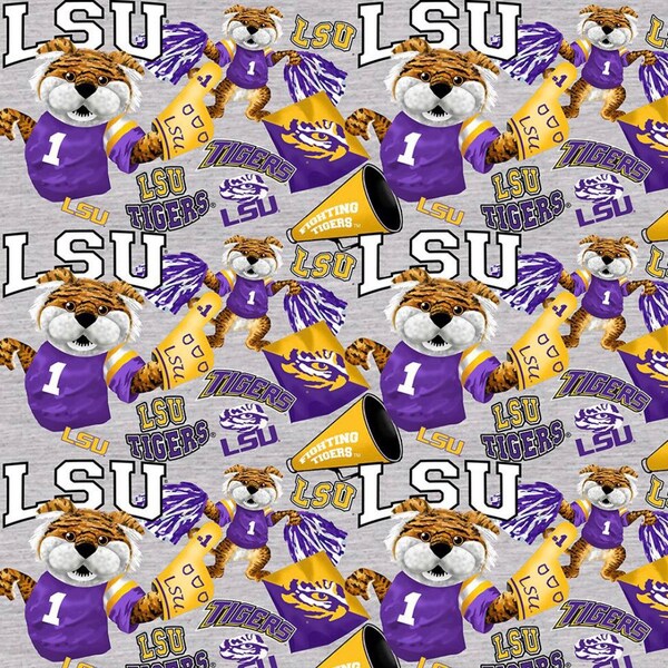 Lsu Fabric - Etsy