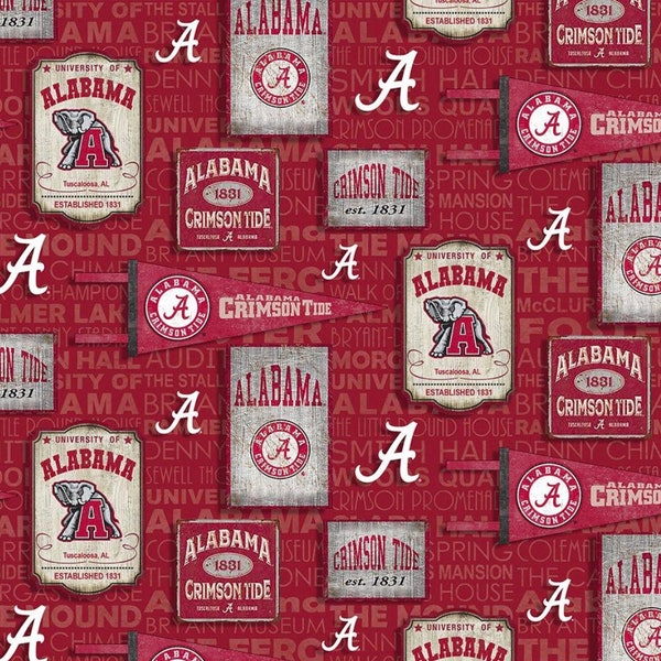 University of Alabama Quilt Pattern - Etsy