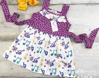 Music Note Dress | Etsy
