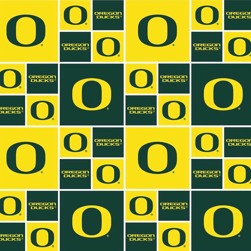 Oregon Ducks Fabric - Etsy