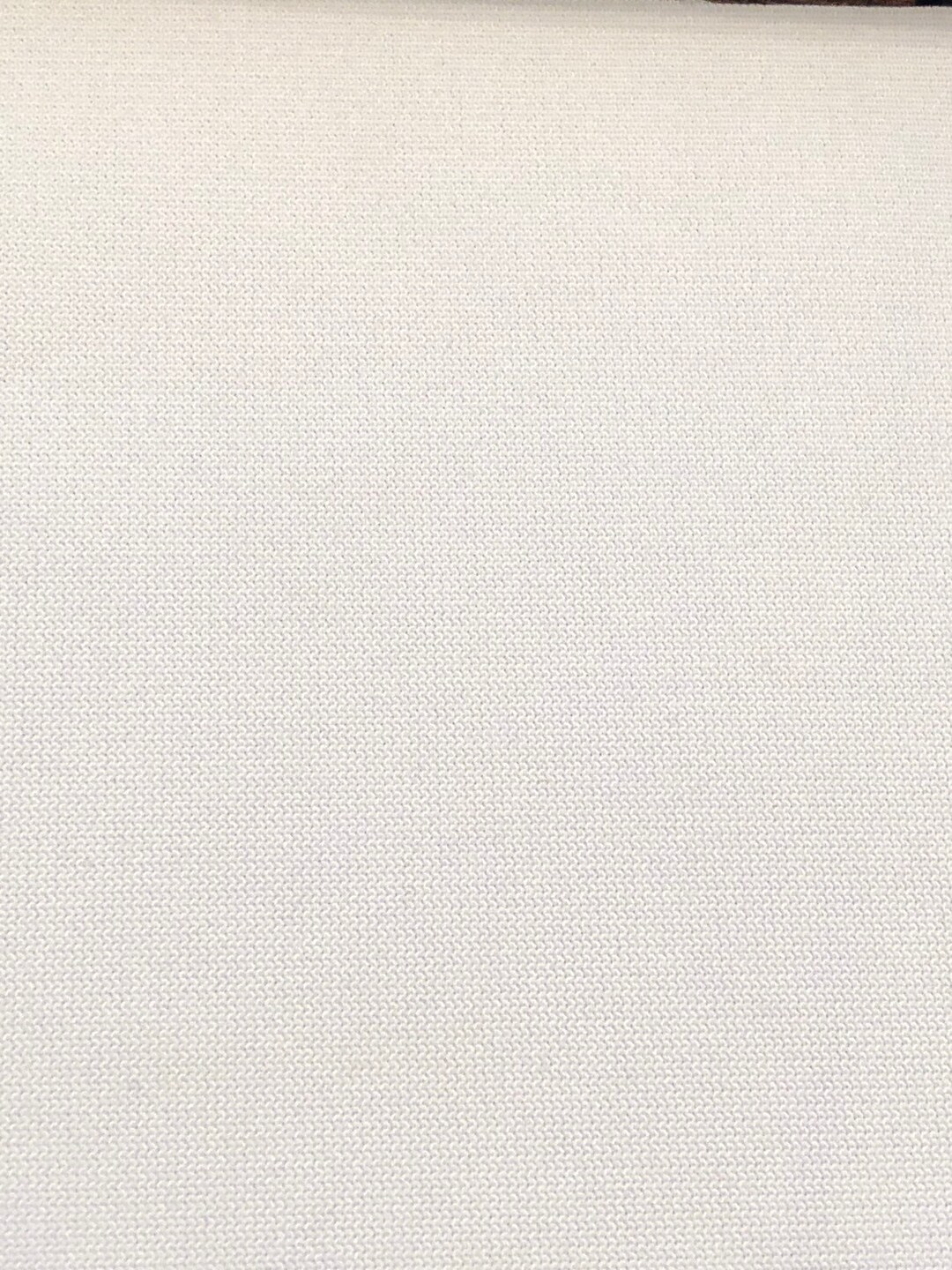 White Tablecloth Fabric by the Yard 60" Wide 100% Polyester - Etsy