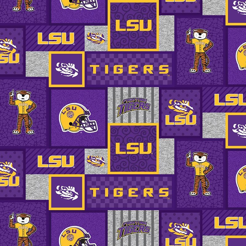 Lsu Fabric - Etsy