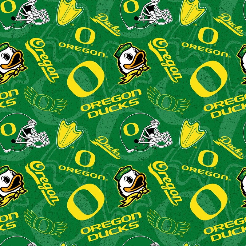 Oregon Ducks Fabric - Etsy