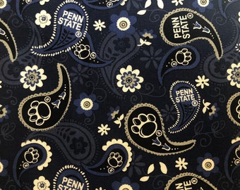 Penn State University Nittany Lions NCAA Fabric Box Logo Pattern 44 ...