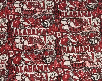 Alabama Fabric - Etsy