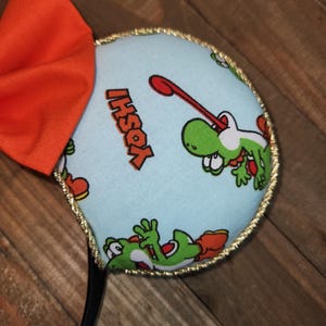 Yoshi Inspired Minnie Ears - Mario Character Inspired Handmade Ears ...