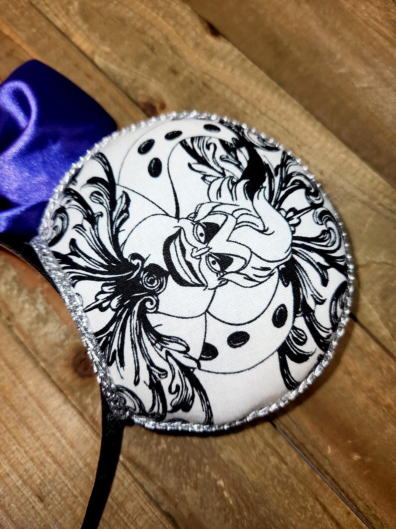 Ursula Minnie Mouse Ears: Villain Inspired Headband, Handmade - Etsy