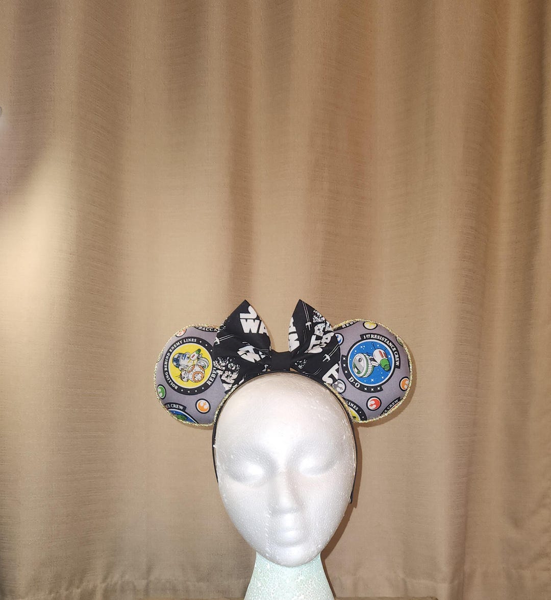 Chewbacca & Droids Mouse Ears – Handmade Galactic Headband - Etsy